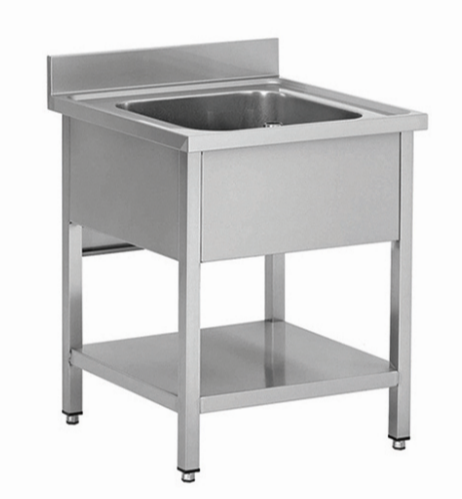 Plonges inox 1 bac | BBR CHR Mobilier inox
