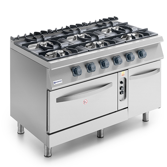 Cuisinières et fourneaux électrique ou gaz 600 | BBR CHR Ligne de ...
